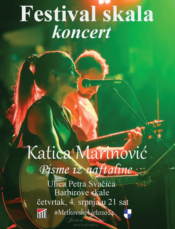 FESTIVAL SKALA otvara Katica Marinović sa svojim koncertom ‘Pisme iz ...